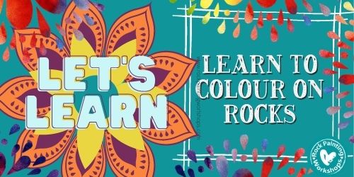 Colourful Butterfly rock painting tutorial | Rock Painting Workshops